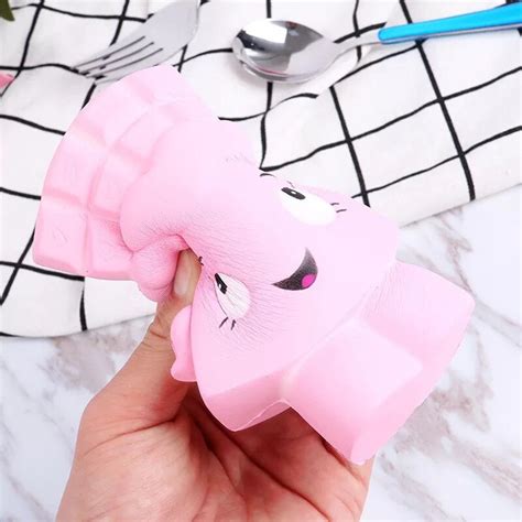 Squash Anti Stress 1 Pcs 7cm Squishy Cartoon Waffl Grandado