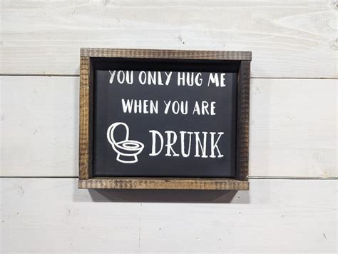 Toilet Drunk 8x10 Canvas