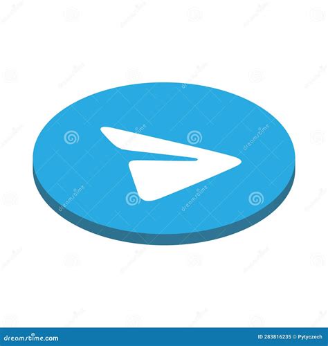 Telegram Instant Messaging App Icon Editorial Image Illustration Of