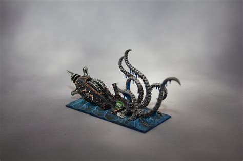 Dreadfleet Commission Completed Centerpiece Miniatures