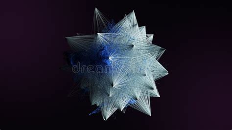 Data Concept Internet Connection Network High Digital Technology 3d Render Stock Illustration