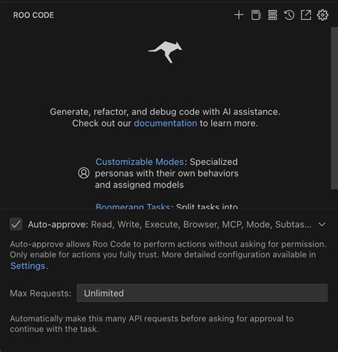 rate limits and costs roo code documentation