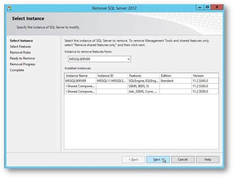 Steps To Uninstall Sql Server 2012 All Screenshots Mikes Data Work
