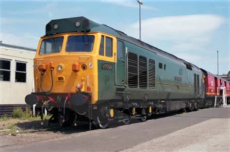Original 35mm Negative Class 50 Exhibit 50007 Doncaster Works O D 1994