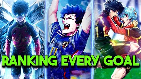 Ranking All Of Isagi Yoichis Goals In Blue Lock Youtube