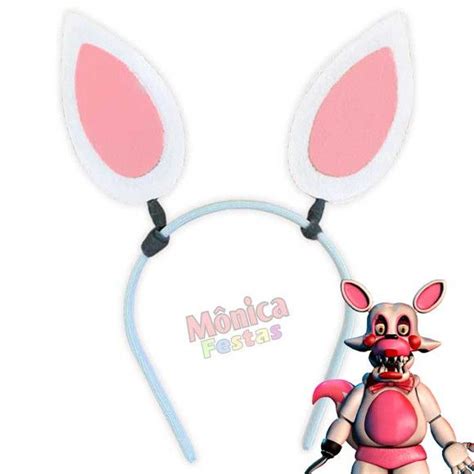 Tiara Fnaf Mangle Jogo Terror Freddy Tiara Adereço Fantasia Em 2024 Tiara Fnaf Como Fazer Tiara
