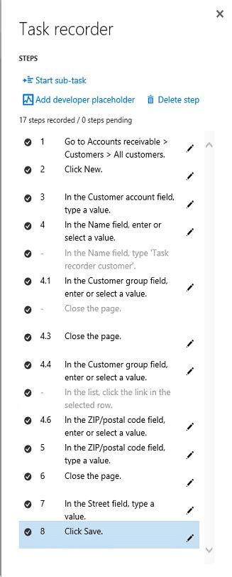 Working With Task Recorder And Task Guide In New Dynamics Ax
