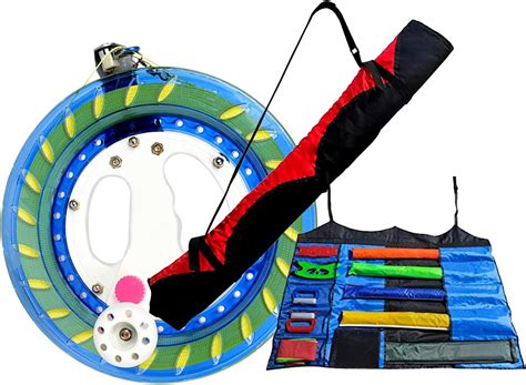 Kite String Reel And Large Stunt Kite Bag Toys And Games