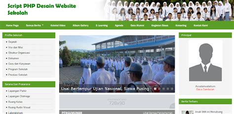 Script Php Desain Website