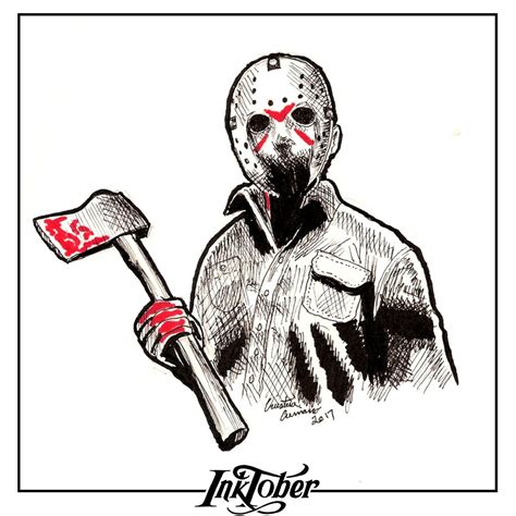 Jason Voorhees Cartoon Drawing Free Download On Clipartmag