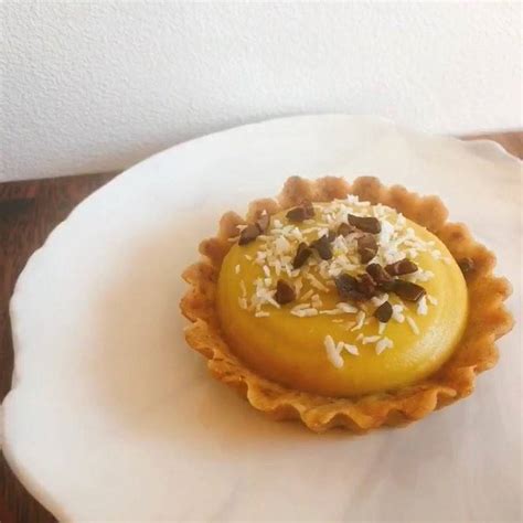 소이로움 1219수 소이로움 오픈 두유 커스터드크림 타르트는 이름대로 두유로 만든 커스터드 크림을 채워 만든 미니타르트에요 유기농 바닐라를 넣어 부드러운