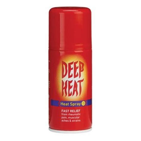 Mentholatum Deep Heat Spray Cutaneous Spray Solution 150ml Healthwise