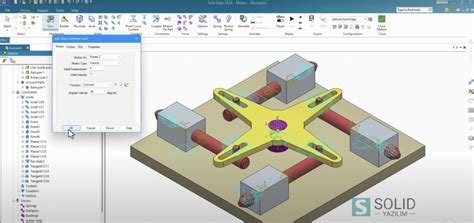 Solid Edge Assembly Motion Ile Hareket Analizi