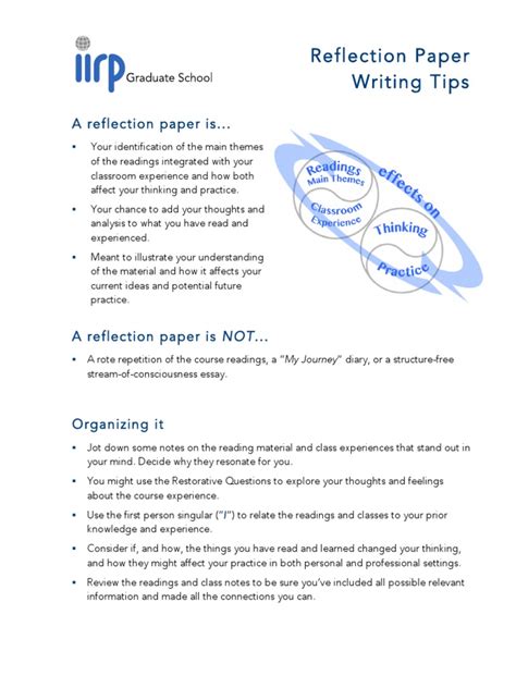 Reflection Paper Guide Descargar Gratis Pdf Thought Apa Style