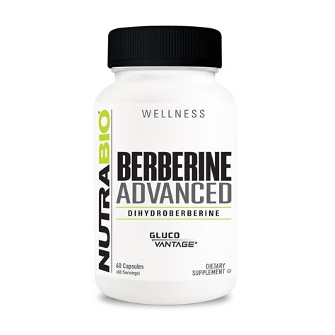 Berberine Advanced 200 Mg Nutrabio Brands