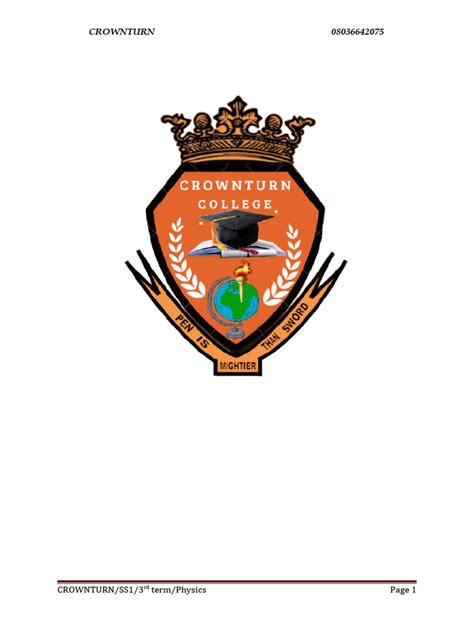 3rd Term Ss1 Physics Scheme Of Work Pdf Crystal Structure Elasticity Physics