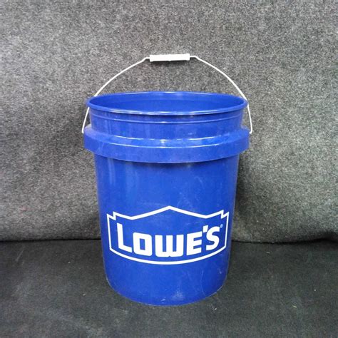 Lowes 5 Gallon Plastic General Bucket Pn0140 Home And Office Supplies