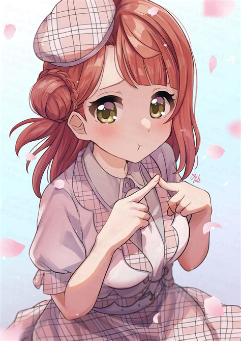 Uehara Ayumu Love Live And 1 More Drawn By Kyaku Tasu Danbooru
