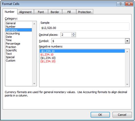 MS Excel 2010 Format Display Of Text In Cell Ie Numbers Dates Etc