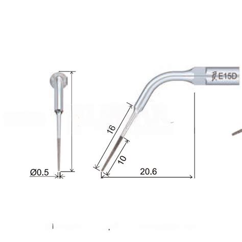 Woodpecker E15d Ultrasonic Tip Ems Endo Compatible Diamond
