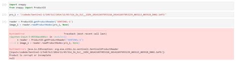 Sentinel 1 Data Loading Error Microwave Toolbox Step Forum