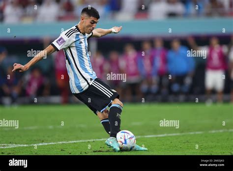 Al Rayyan Qatar 3rd Dec 2022 Exequiel Palacios Arg Football