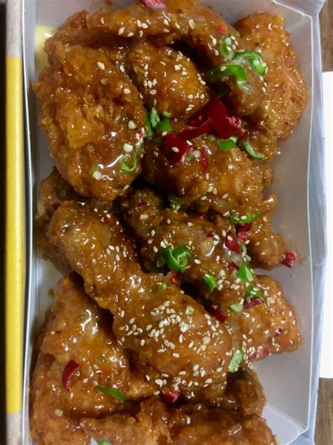 💕 자담치킨 맵슐랭후라이드치킨 🍗 사라마라 캐시피드