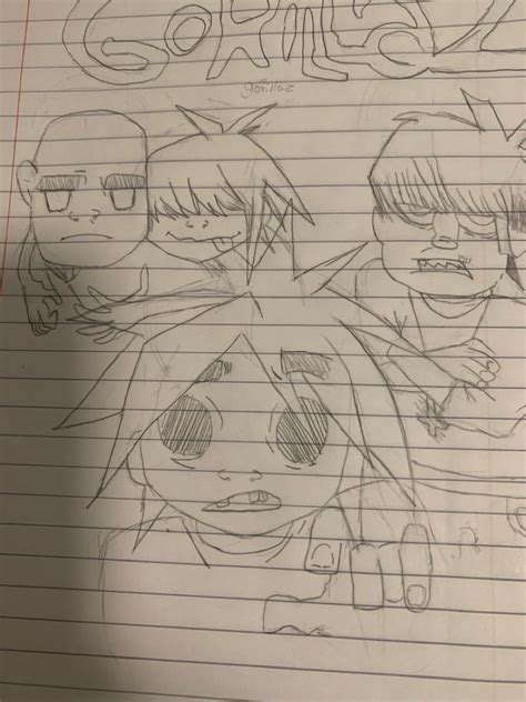 Pin By Pipertheweridkid On GORILLAZ ART In 2025 Gorillaz Art
