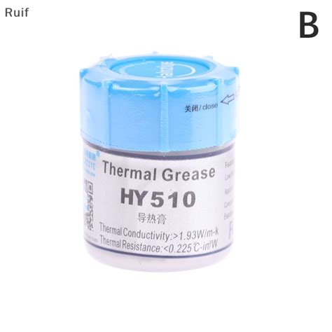Ruif 20g Silicone Thermal Paste Heat Transfer Grease Heat Sink Cpu Gpu Chipset Notebook Computer