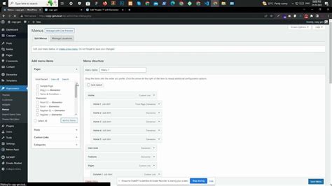 how to edit header after importing youtube
