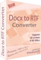 DOCX TO RTF Converter SenseQuiet Technologies