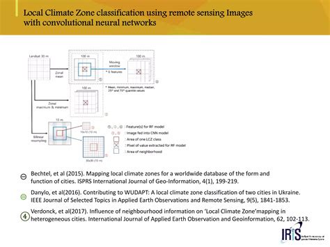 Local Climate Zone Classification Using Cnn Pptx Geography Science