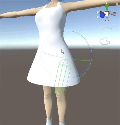 【vrchat】phys Boneでスカートの突き抜け対策をする方法【3dキャラモデル制作21】 しぐにゃもブログ