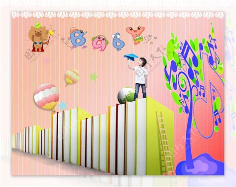 学校背景图片素材 编号08457753 图行天下