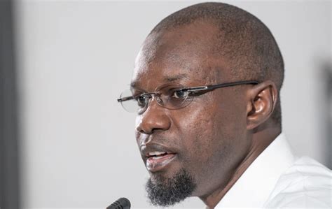 Un recours déposé contre la candidature d Ousmane Sonko