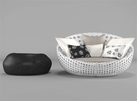 Garden Chair Free 3d Model By Katerynabondarenko