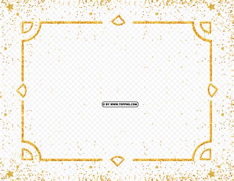 Royal Gold Frame Cutout PNG Clipart Images TOPpng