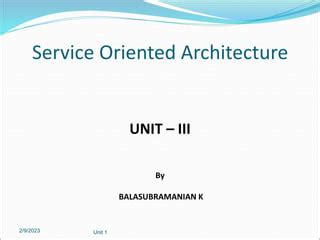 Unit Iii Ppt