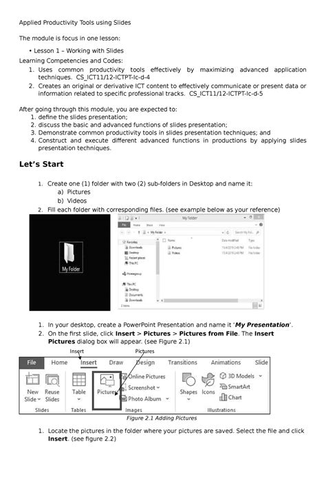 Etech Applied Productivity Tools Using Slides Applied Productivity Tools Using Slides The