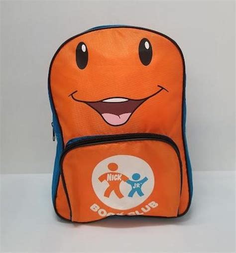 Vintage Nick Jr Book Club Face Mini Backpack 90s Gem