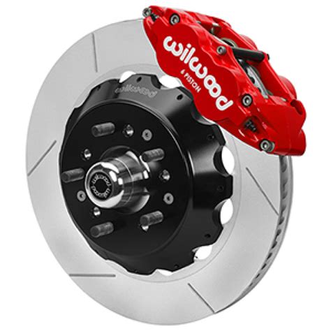 Wilwood Forged 6 Piston Red Superlite Caliper Srp 72 Vane Vented