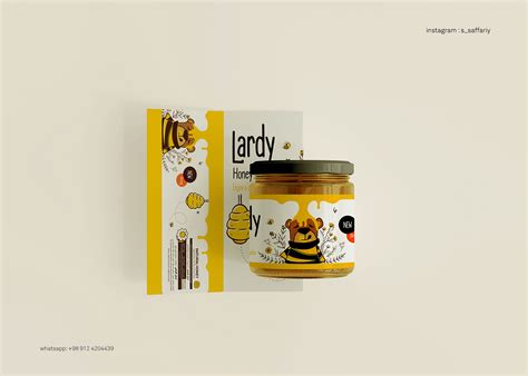 Honey Lable Design On Behance