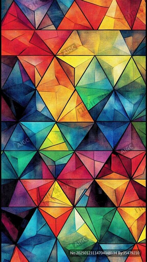 Ai创作图炫彩多边形底纹 晶格背景多彩底纹 幻彩炫彩彩色晶块图案 唯美炫彩玻璃图案 几何渐变色块背景墙 五彩立体底纹背景 染色玻璃立体几何图 炫酷菱形背景 不规则多边形装饰画 彩色多边形染色