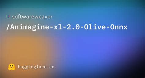 Softwareweaver Animagine Xl Olive Onnx Hugging Face