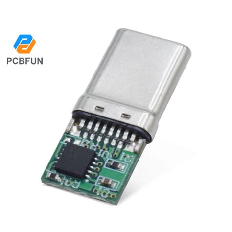 Pcbfun USB C PD QC Trigger V V V V DC Adjustable Voltage Power Module A Type C Male