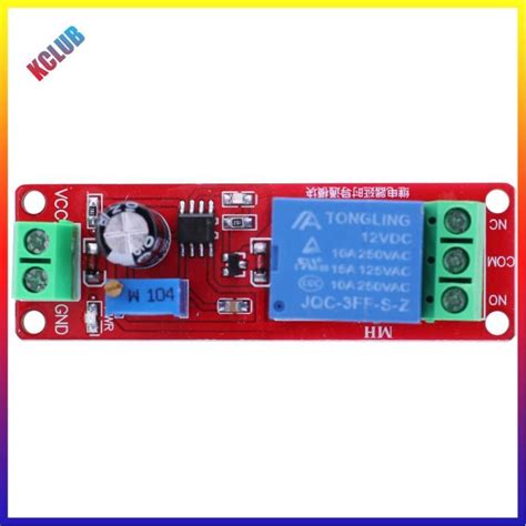 DC V Adjustable Disconnect Module NE Time Delay Relay Module Monostable For Automotive