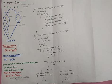 Sorting Algorithms Notes Rdevelopersindia