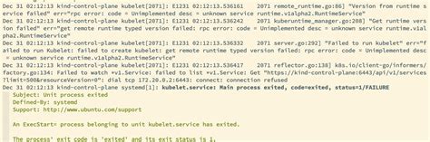 Kind创建k8s集群失败kubelet无法启动journalctl Kubelet Csdn博客