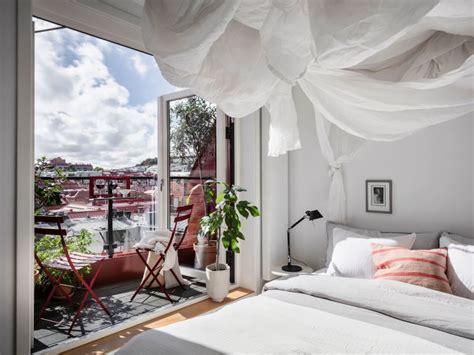 캐노피침대 부부 침실인테리어 안방 베란다꾸미기 예쁜 17평 아파트 북유럽 인테리어 네이버 블로그