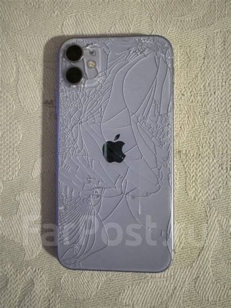 Apple Iphone 11 128 гб 6 10 моноблок фиолетовый 4g Lte б у в